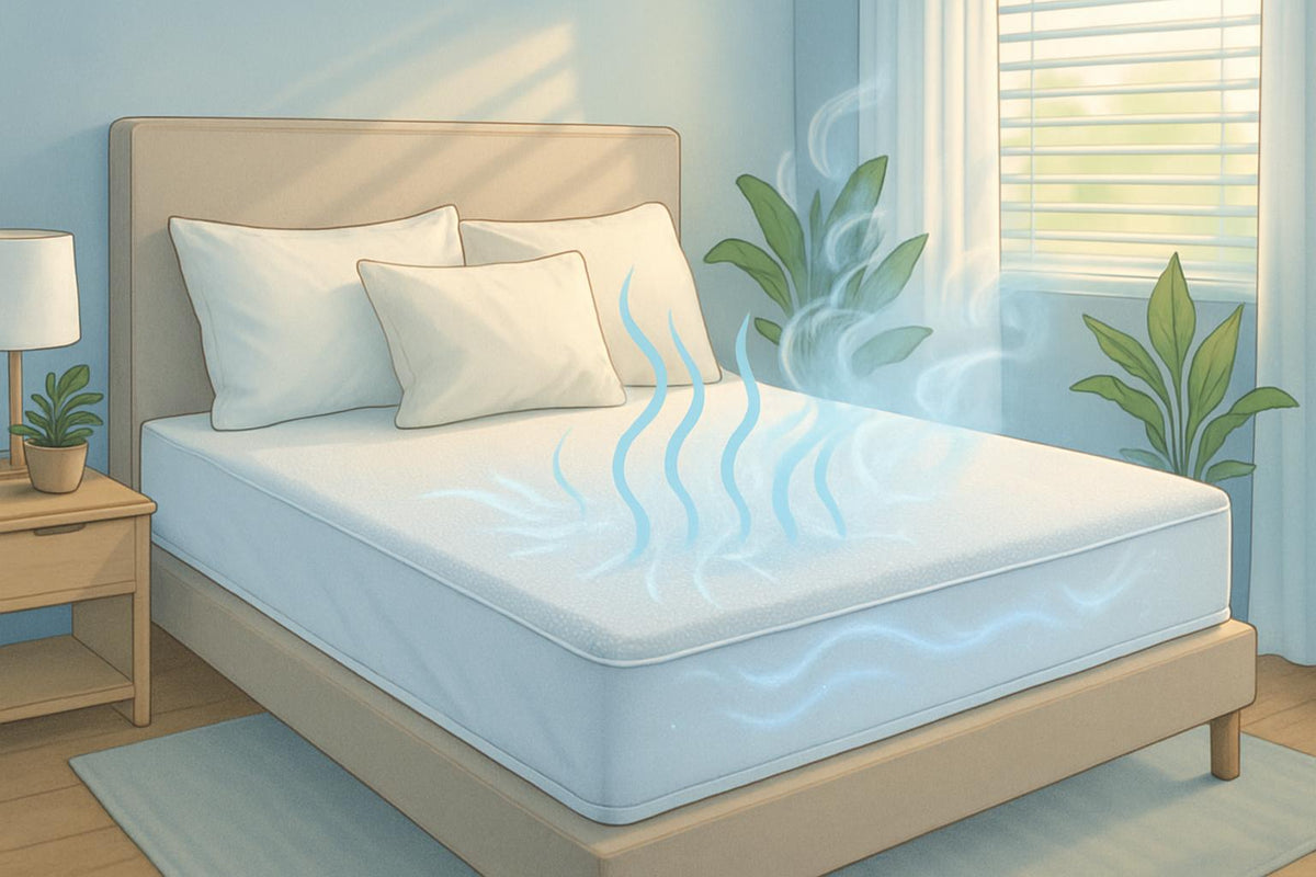 Breathable Mattress Protector: Cool Comfort All Night – Sleepology ...